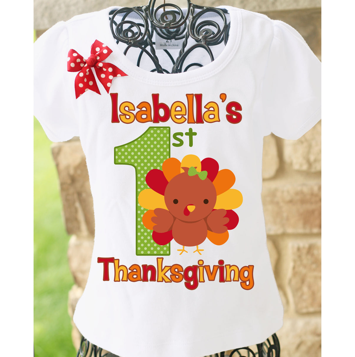 Girls First Thanksgiving Shirt – Twistin Twirlin Tutus