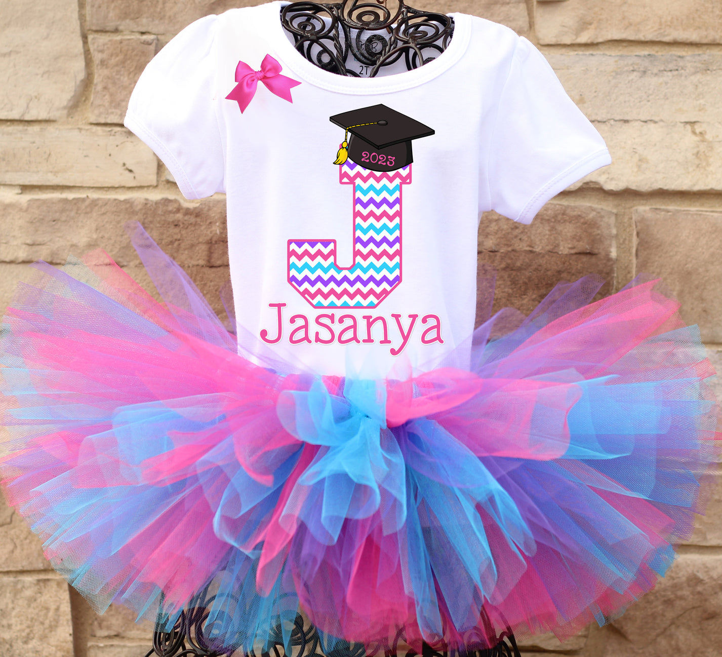 Chevron Graduation Tutu Outfit – Twistin Twirlin Tutus