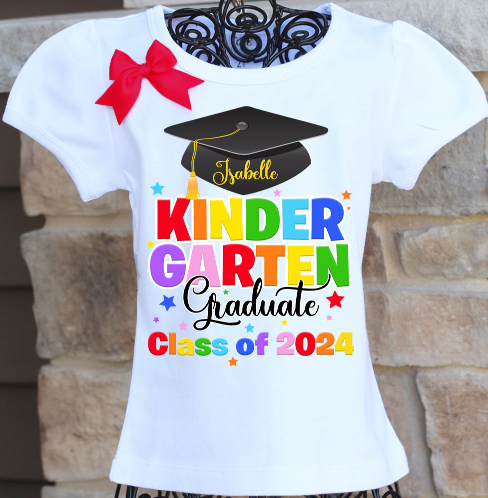 Kindergarten Graduation Shirt – Twistin Twirlin Tutus